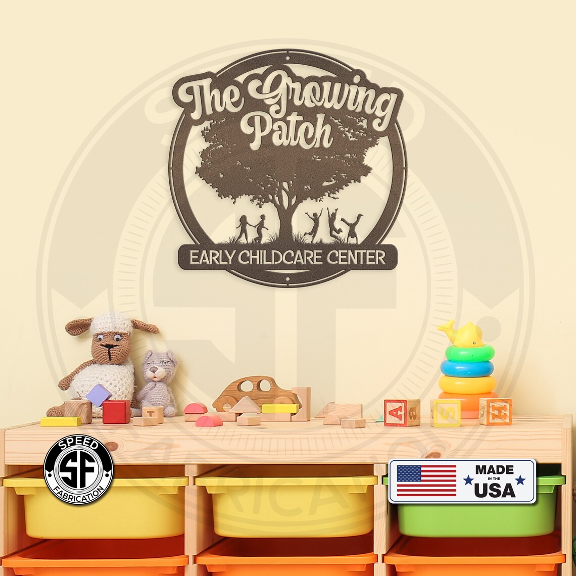 Custom Daycare Preschool Metal Sign Child Daycare Business - Etsy