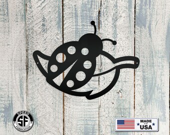 Metal Ladybug - Etsy