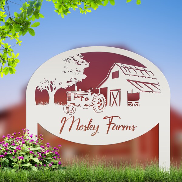 Antique Farm Sign - Etsy