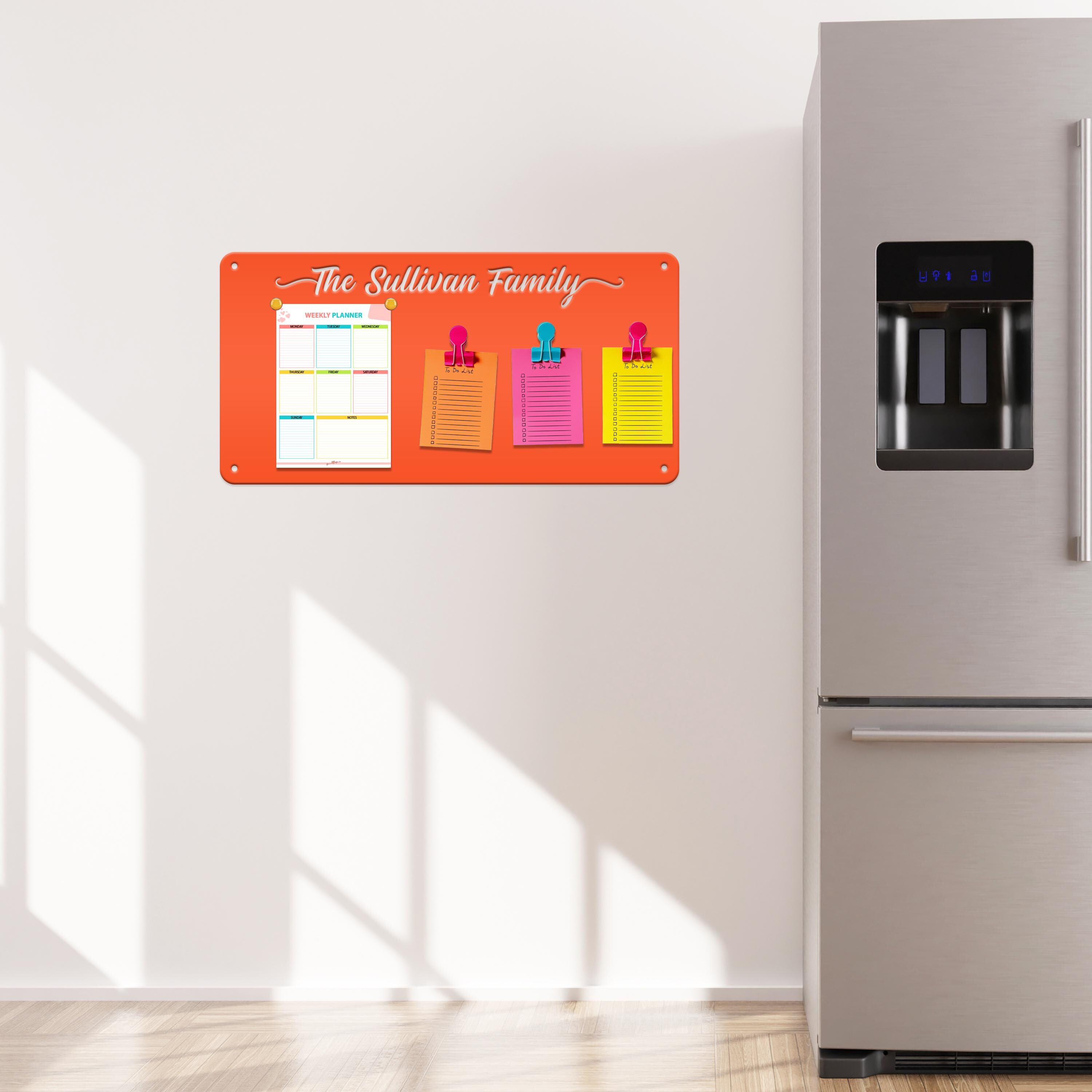 Custom Magnetic Board for Home & Office - Personalized Message Board ...