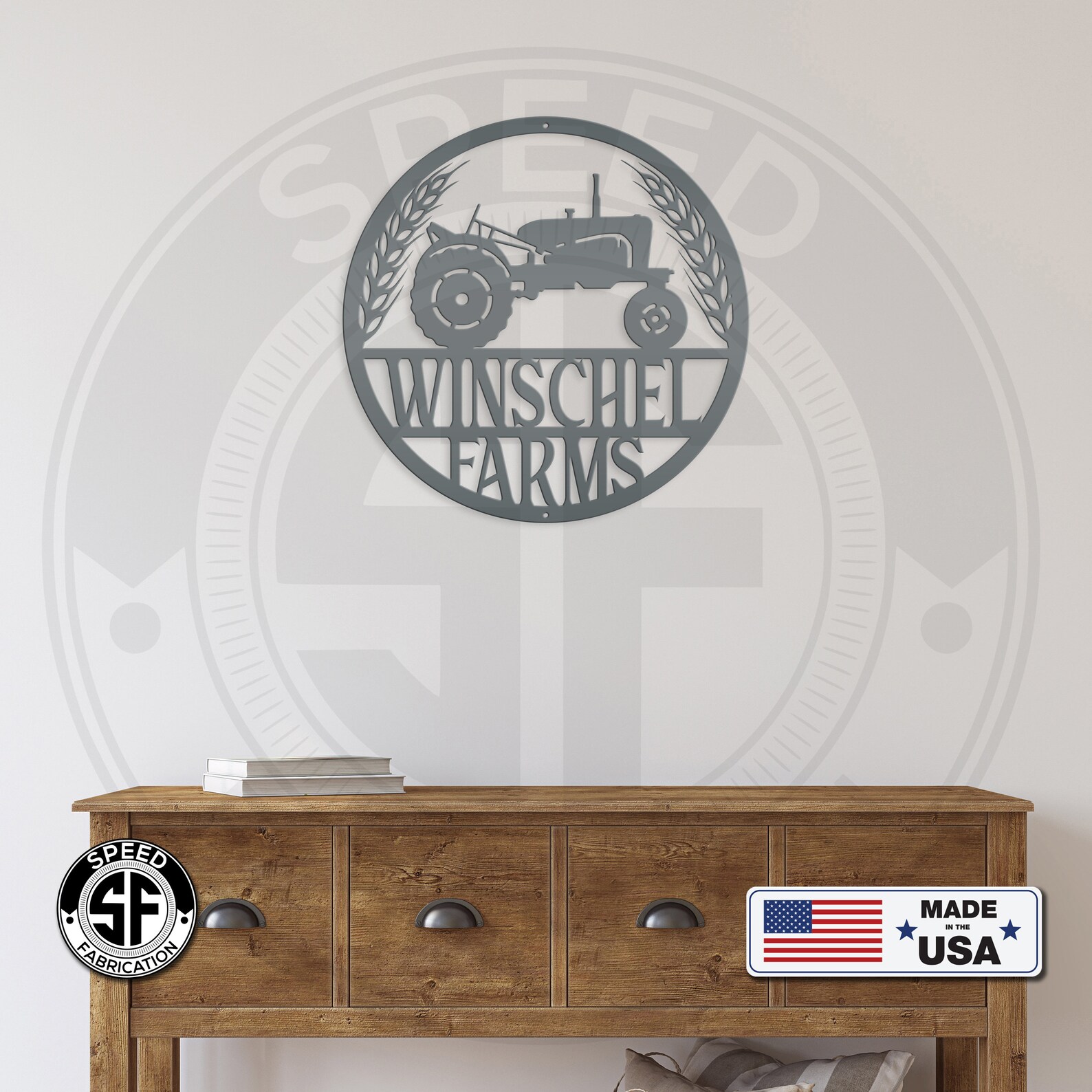 Personalized Tractor & Farm Sign - Etsy