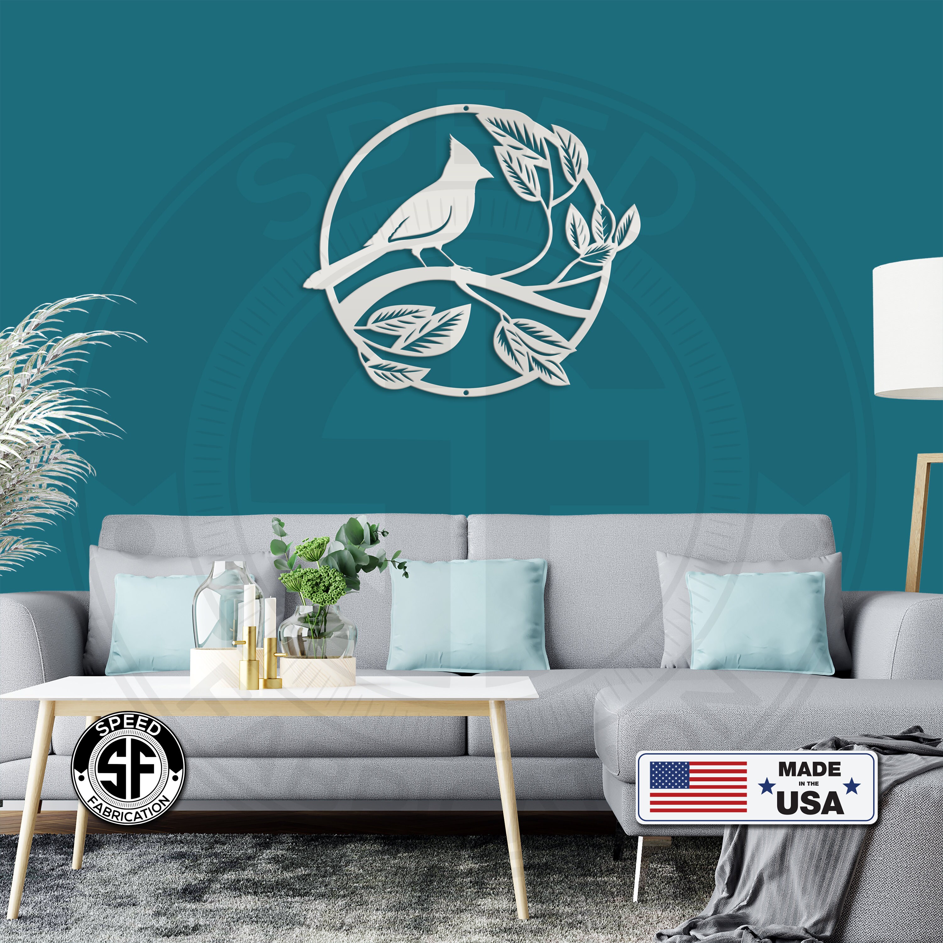 Decorative Cardinal Bird Garden Metal Sign - Etsy