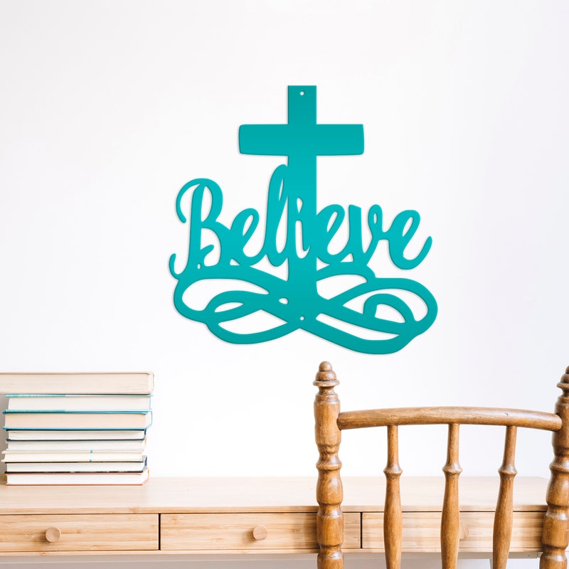 Believe Cross - Etsy