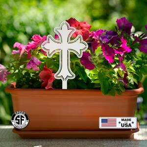 Outdoor Metal Cross Yard Decoration Christian Yard Decor - Etsy
