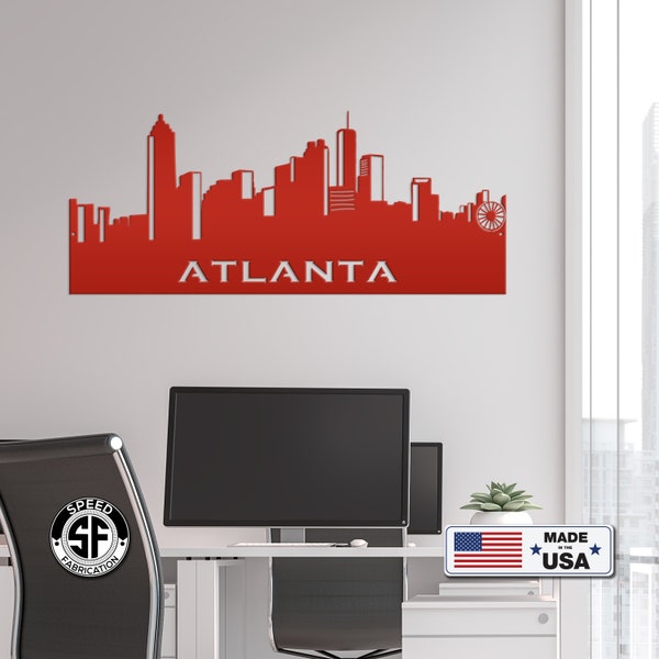 Atlanta Skyline - Etsy
