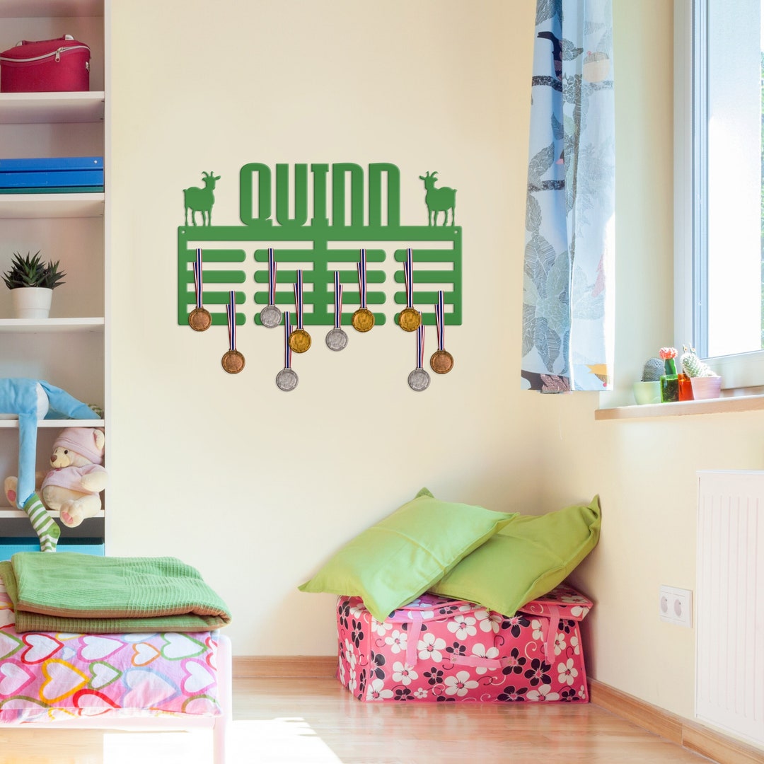 Goat Medals Display Rack - Perfect for Awards & Achievements - Custom ...