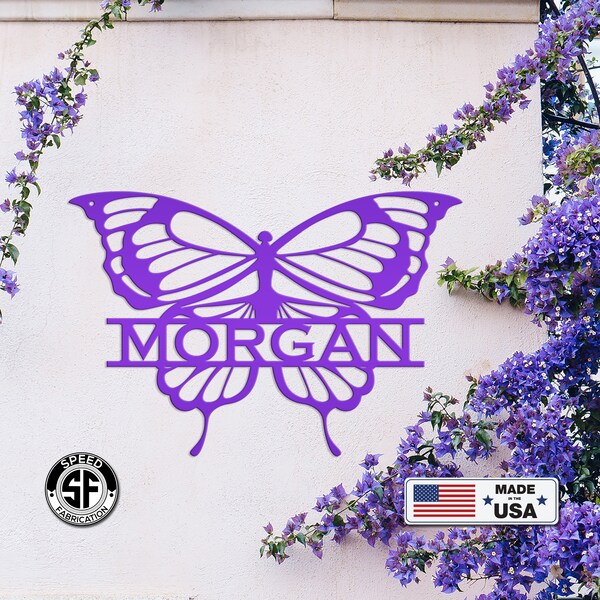 Butterfly Monogram - Etsy