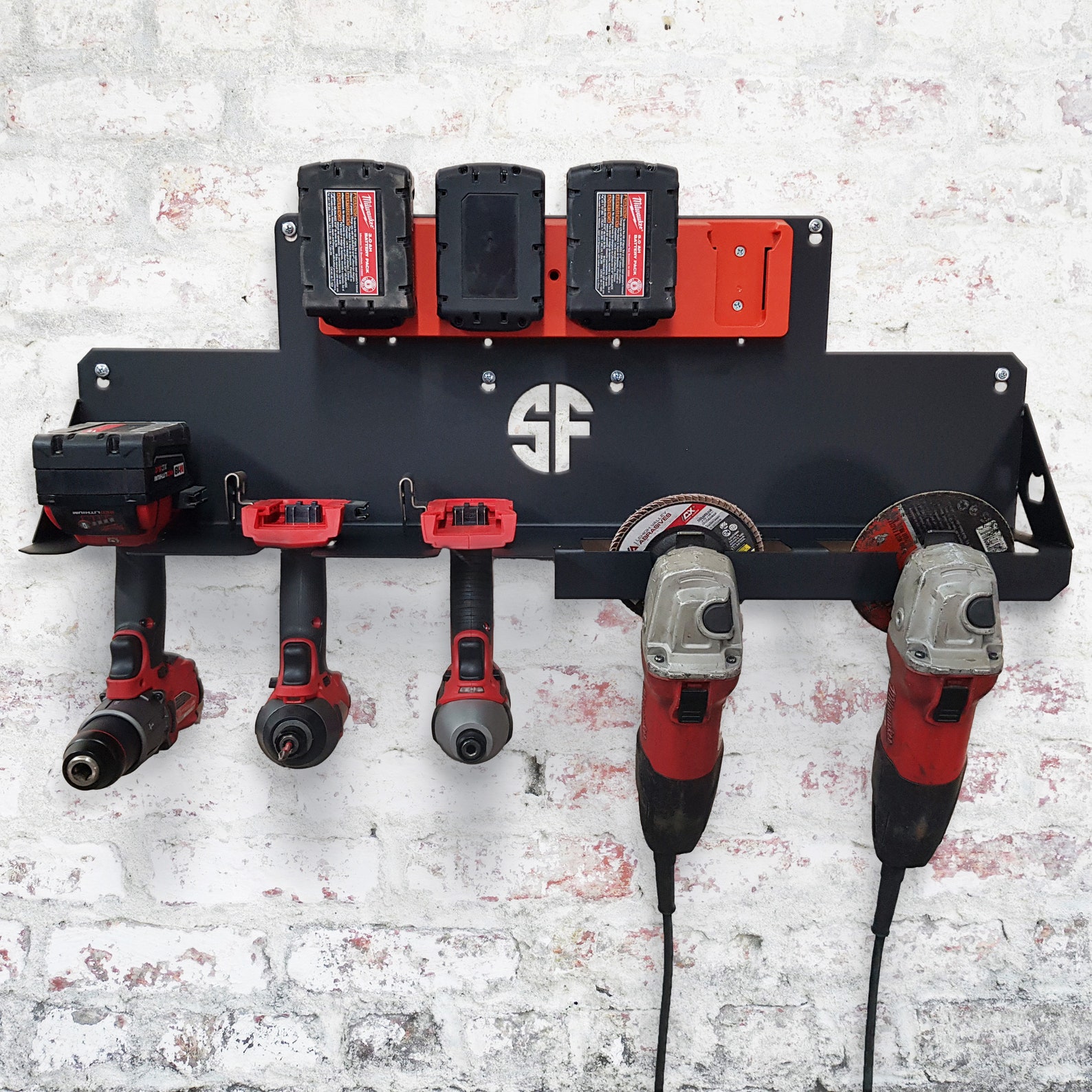 Power Tool Storage Rack for Drivers and Grinders Includes - Etsy