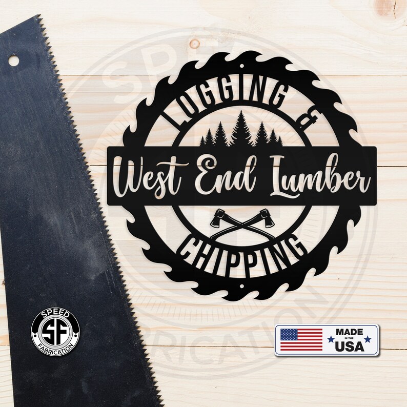 Custom Logging Sign Carpenter Sign Wood Shop Sign Make - Etsy