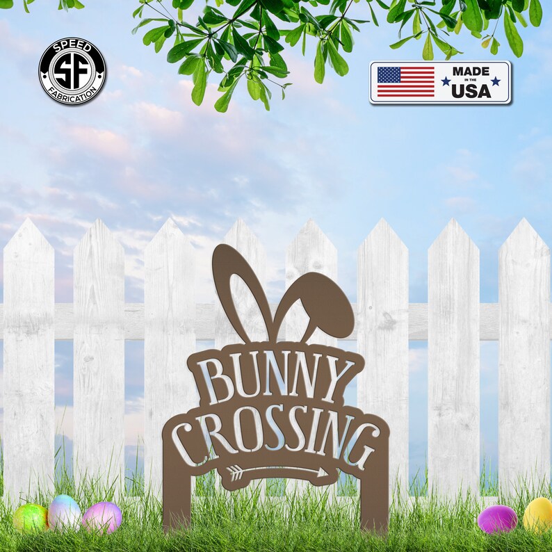 Outdoor Metal Easter Bunny Decor - Etsy