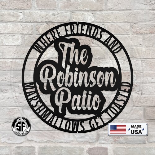 Custom Sign With Your Own Wording Outdoor Metal Sign - Etsy