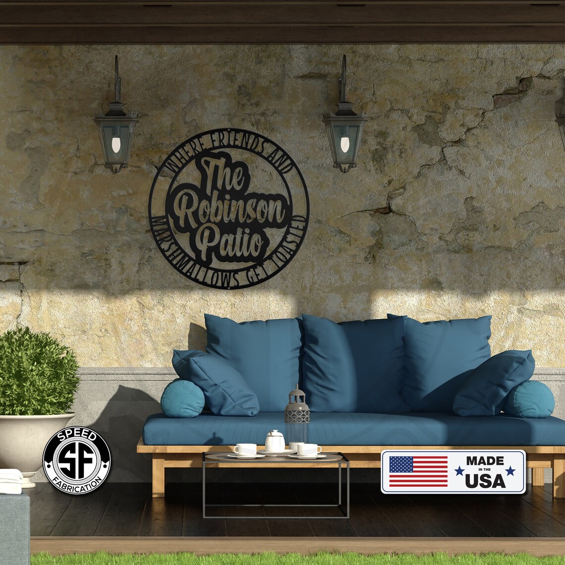 Custom Sign With Your Own Wording Outdoor Metal Sign - Etsy