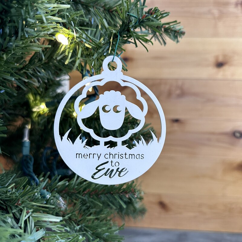 Sheep Ornament - Etsy