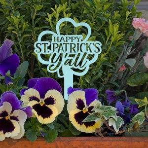 Metal St. Patrick Yard Stake - Outdoor St. Patrick's Day Decor - Etsy