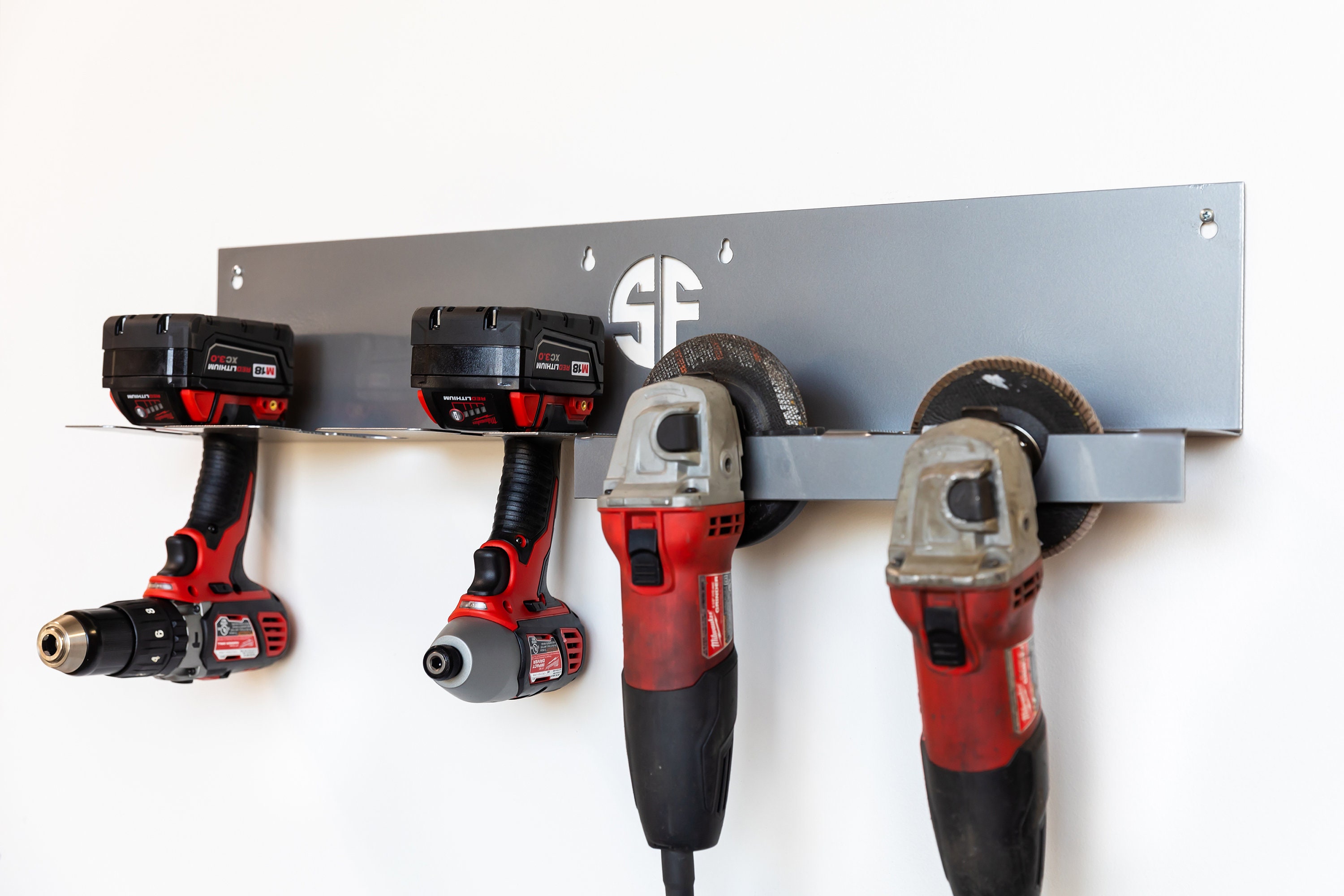Cordless Tool Holder With Grinder Storage Rack - Etsy