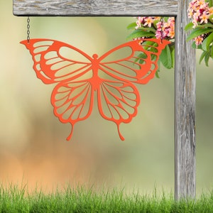 Butterfly Metal Home Décor Wall Sign - Etsy