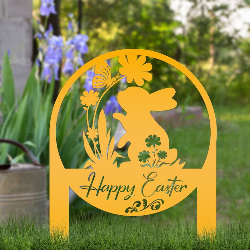 Easter Yard Signs - Etsy