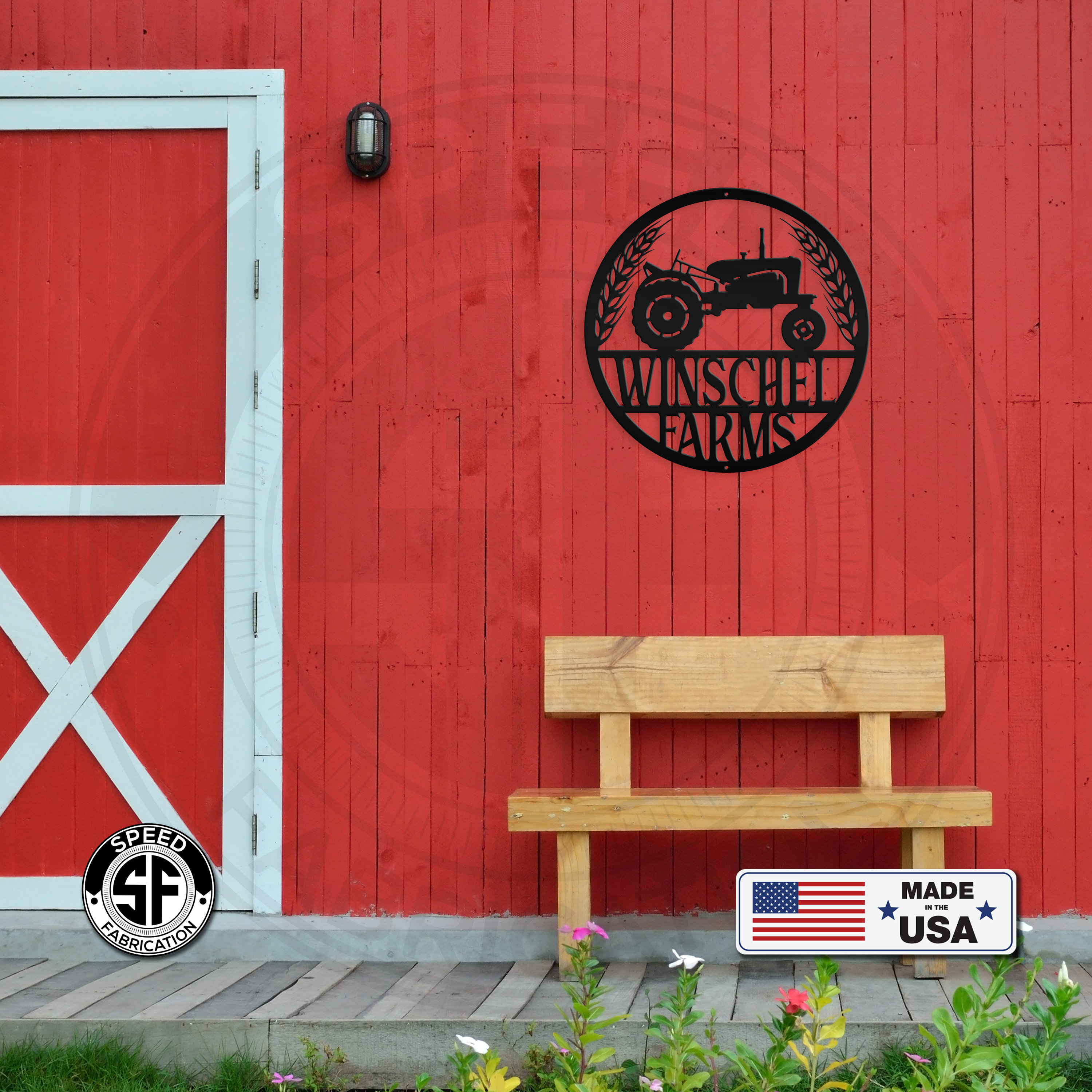 Personalized Tractor & Farm Sign - Etsy