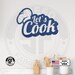 Let's Cook Kitchen Metal Sign - Etsy