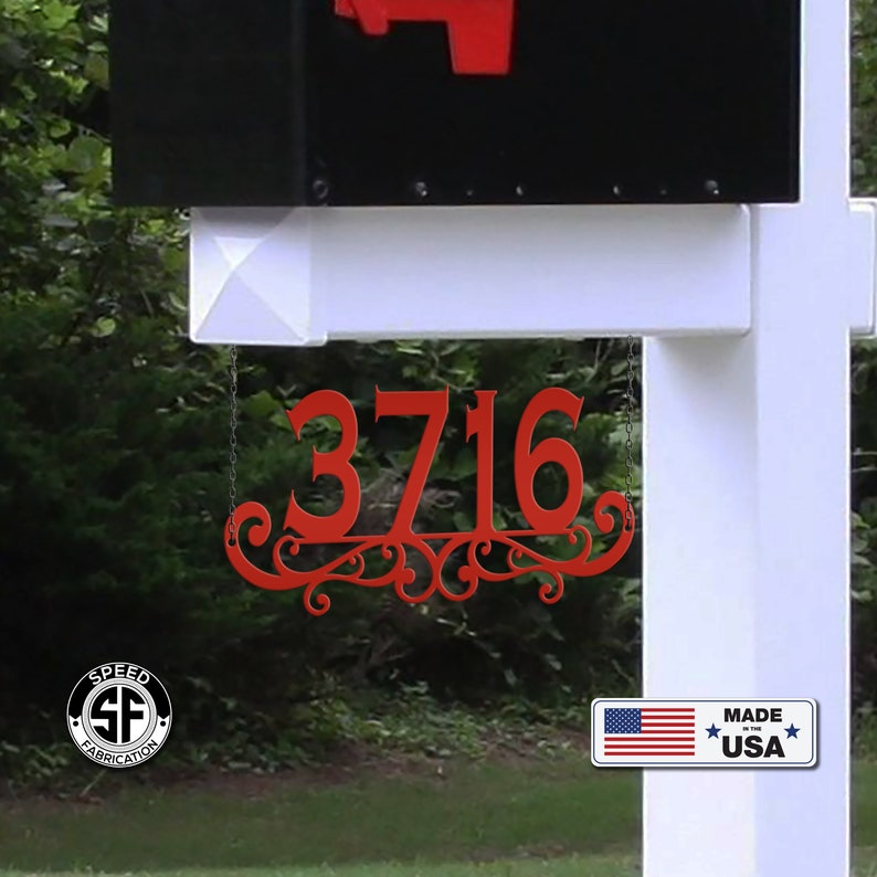 Decorative Custom House Address Sign - Etsy