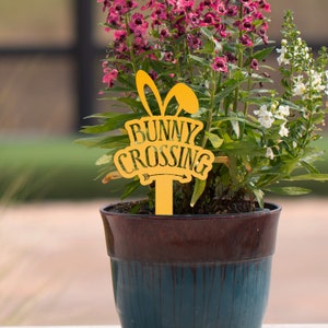 Outdoor Metal Easter Bunny Decor, - Etsy