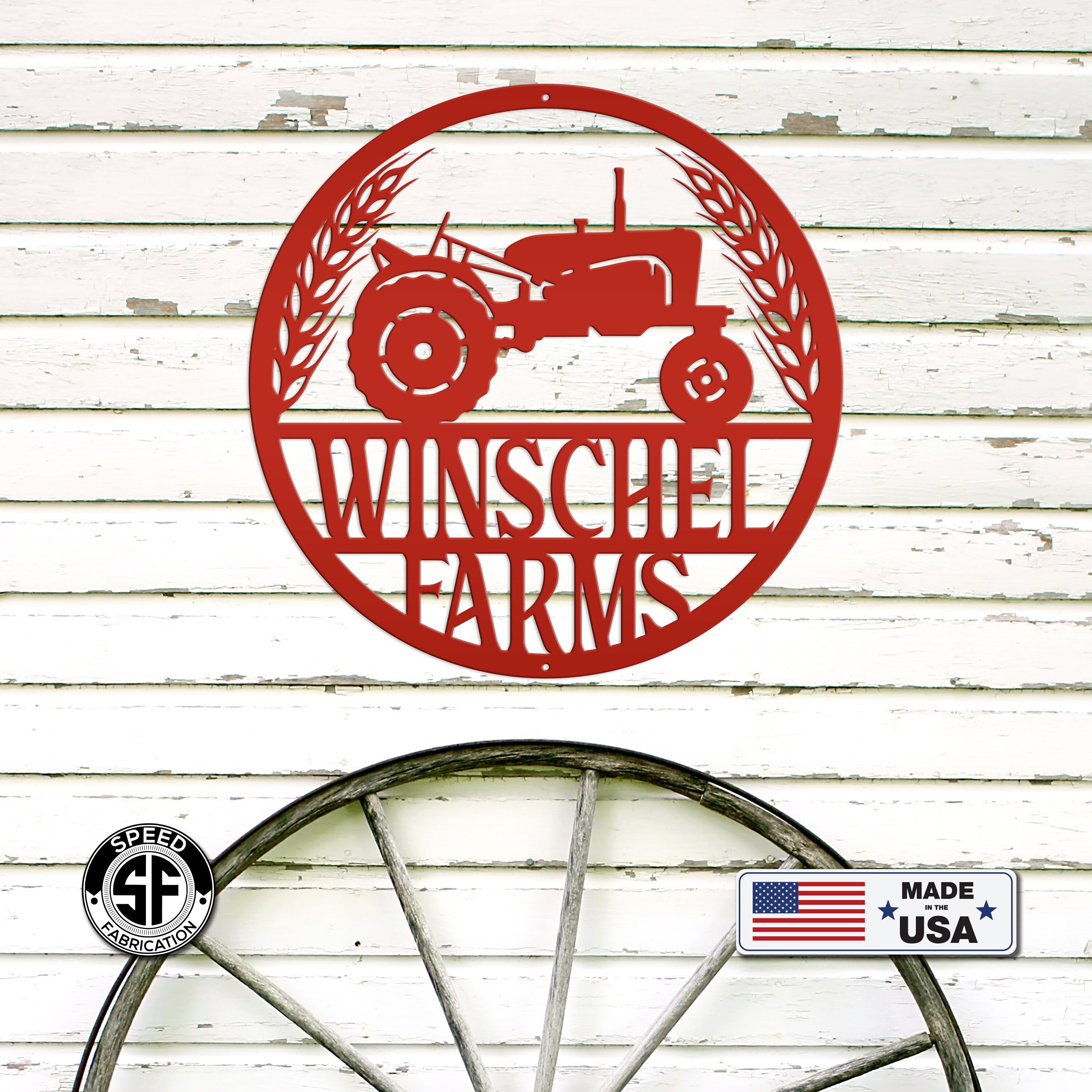 Personalized Tractor & Farm Sign - Etsy