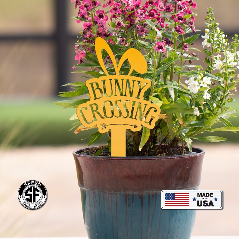 Outdoor Metal Easter Bunny Decor - Etsy