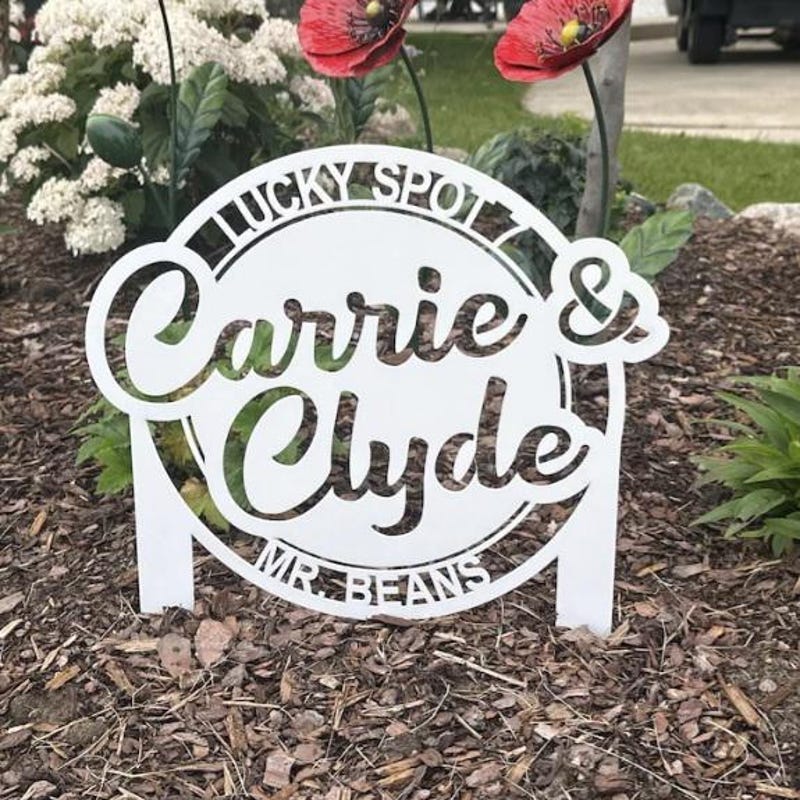 Metal Yard Signs - Etsy