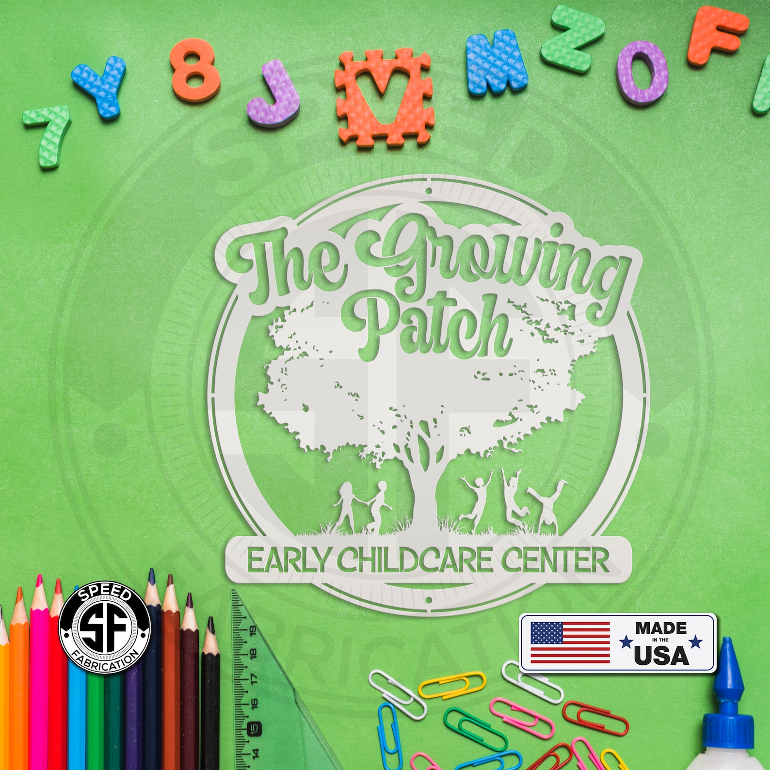 Custom Daycare Preschool Metal Sign Child Daycare Business - Etsy