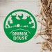 Farm Animal House Metal Sign - Etsy