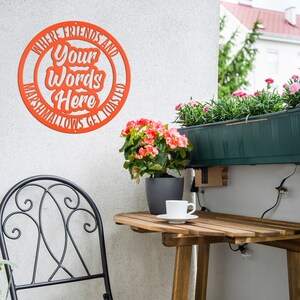 Custom Sign With Your Own Wording - Outdoor Metal Sign - Etsy