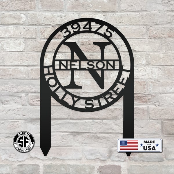 Monogram Address - Etsy