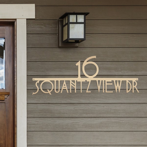 Street Address Sign - Etsy