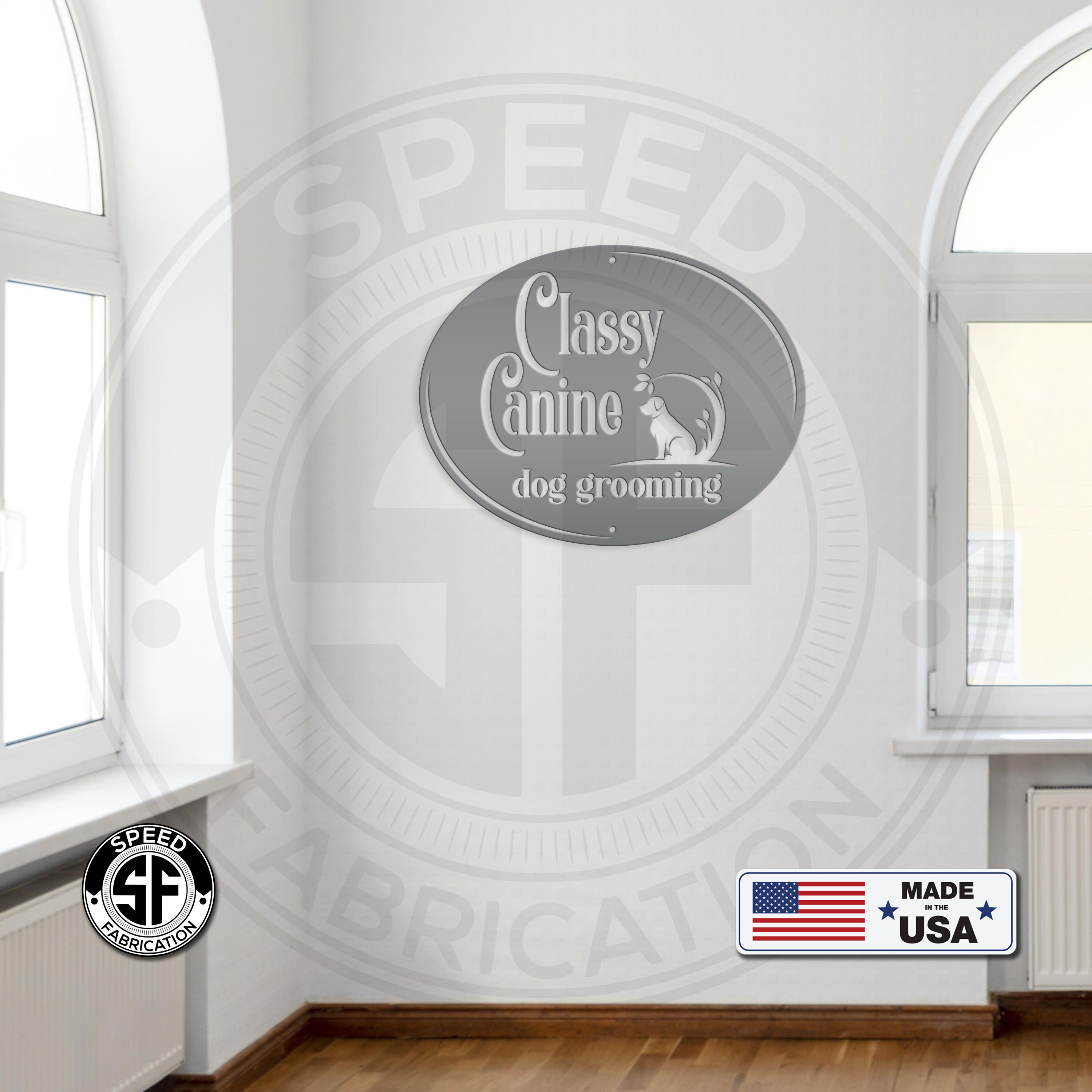 Custom Dog Grooming Business Sign-animal Care Sign-grooming - Etsy