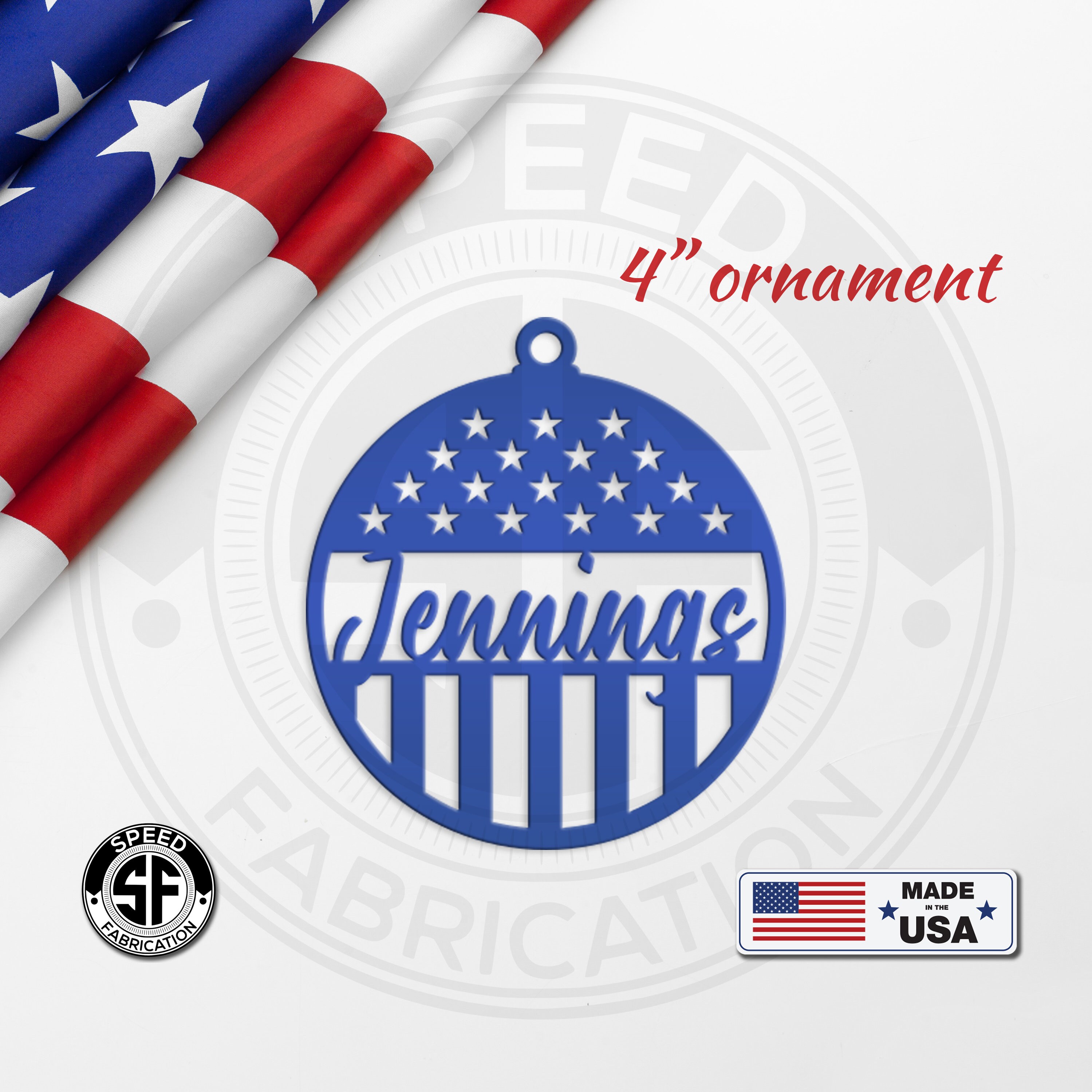 Custom Patriotic Americana Name Sign Custom Stars and - Etsy