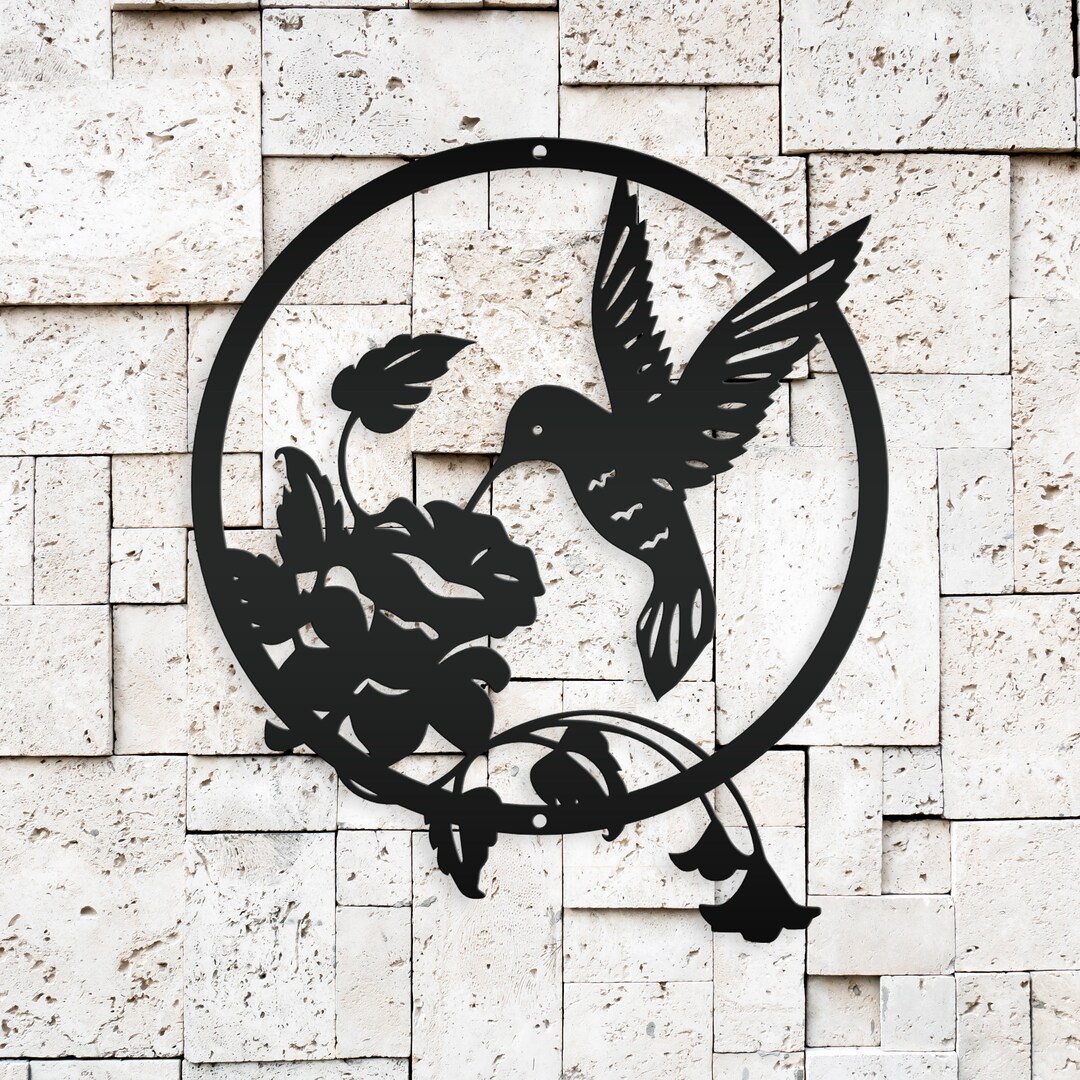 Metal Hummingbird Sign - Mother's Day Gift - Etsy