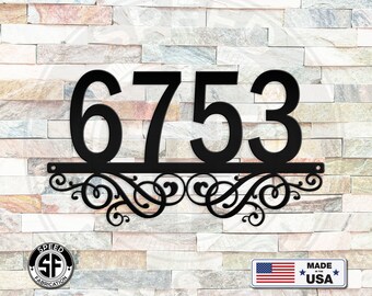 Custom House Numbers - Etsy