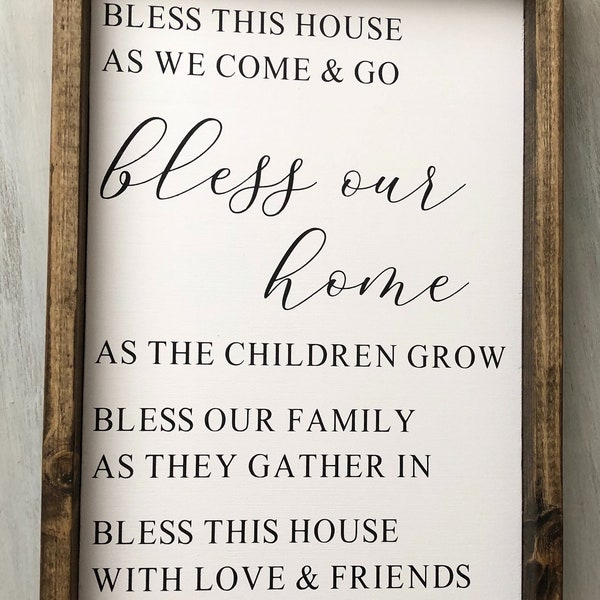 Bless This House - Etsy