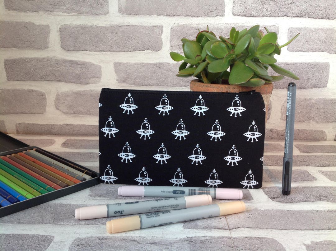 Spaceship Pencil Case, Alien Pencil Case, Pencil Case, Back to School ...
