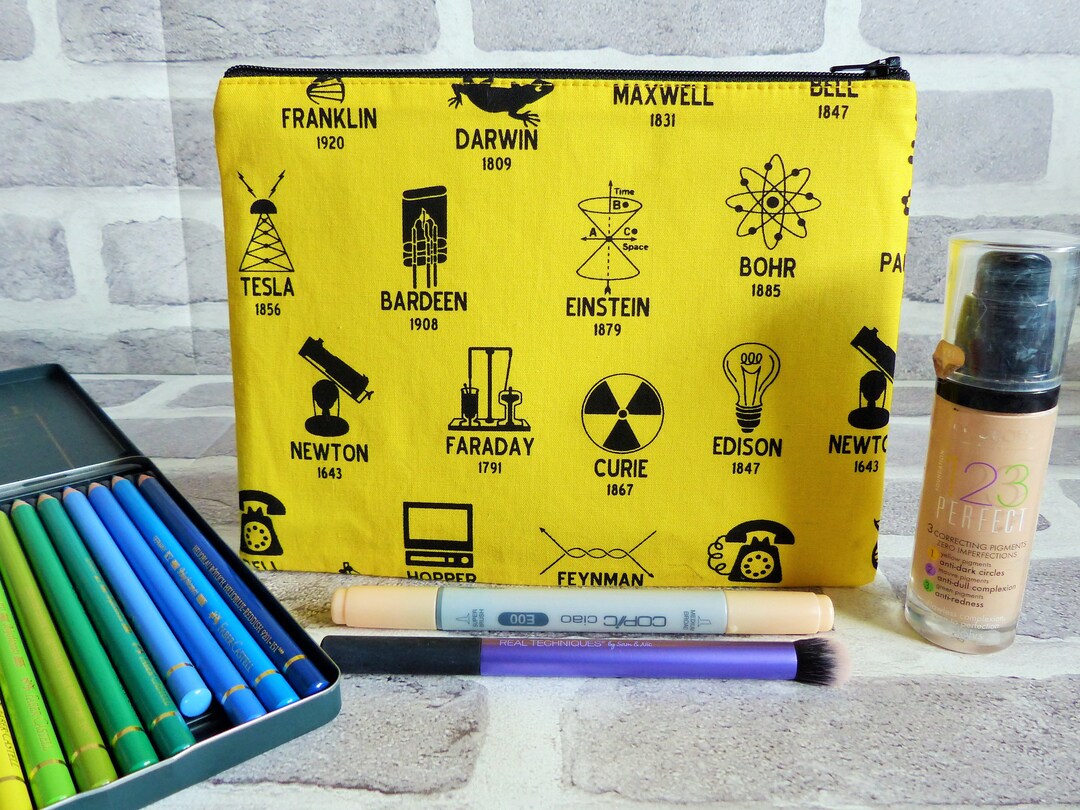 Scientist Pencil Case, Famous Scientists, Science Pencil Case, Science ...