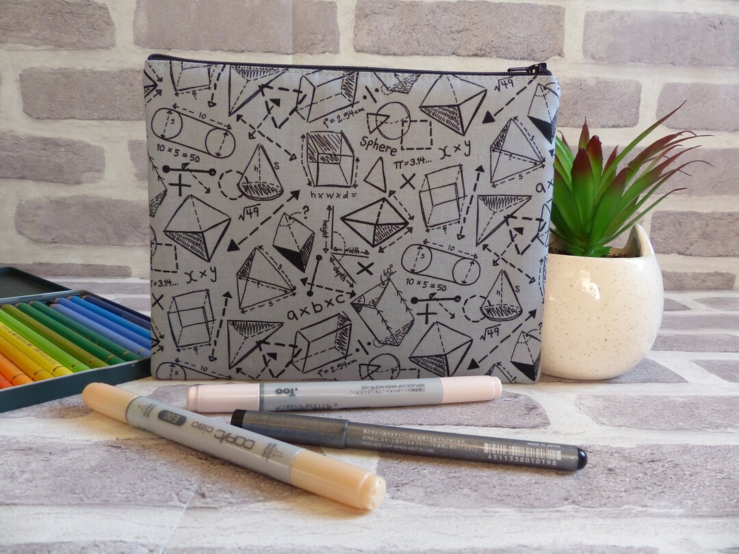 Math Equation Pencil Case, Equations, Mathematical Equations, Shapes ...