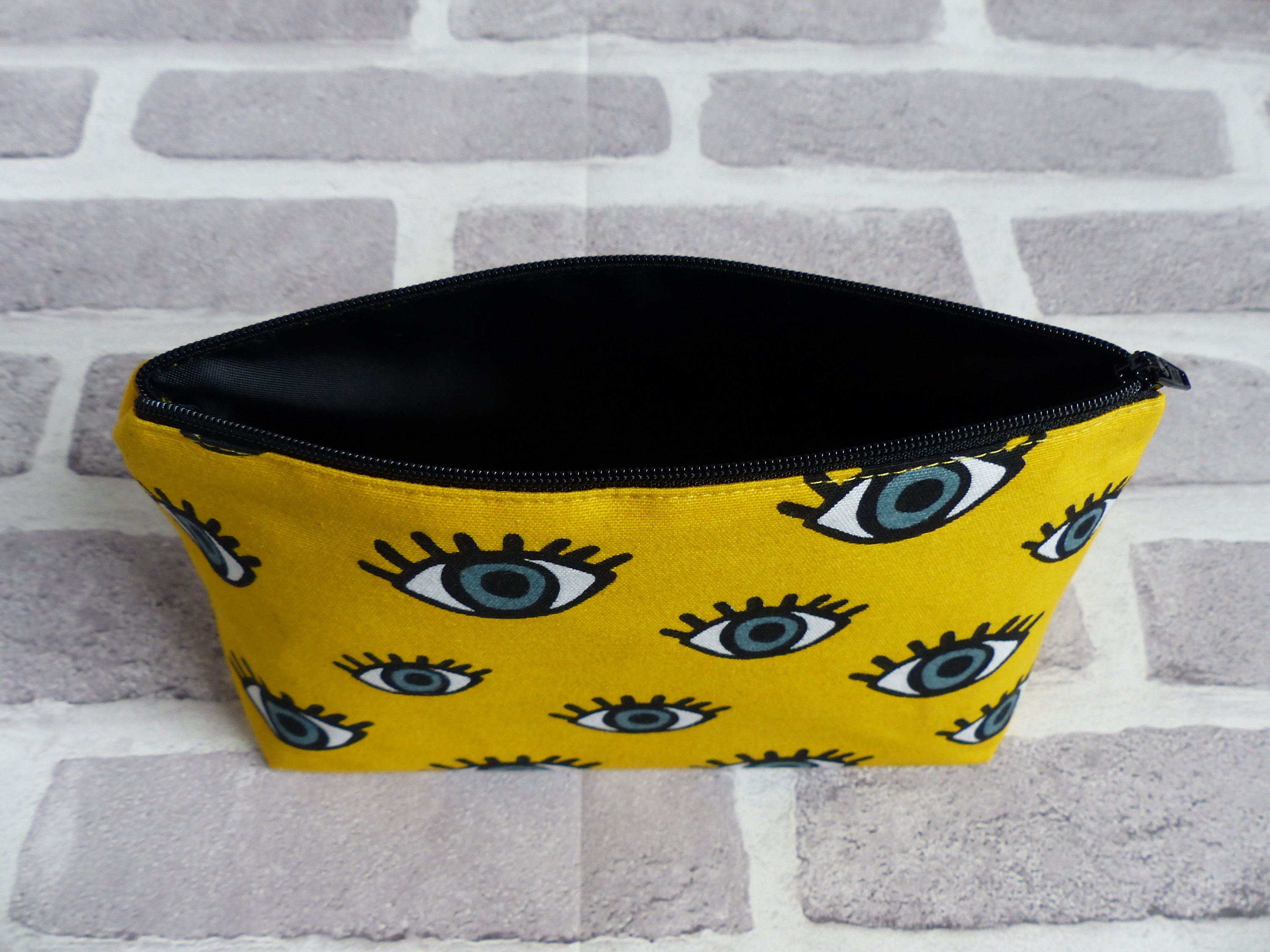 Eyes Makeup Bag, Eye Bag, Eyelash Bag, Make up Bag, Unusual Bag, Eyes ...