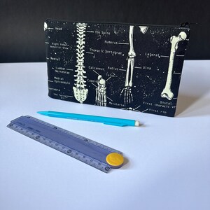 Anatomy Pencil Case, School Supplies, Skeleton Pencil Case, Back to ...