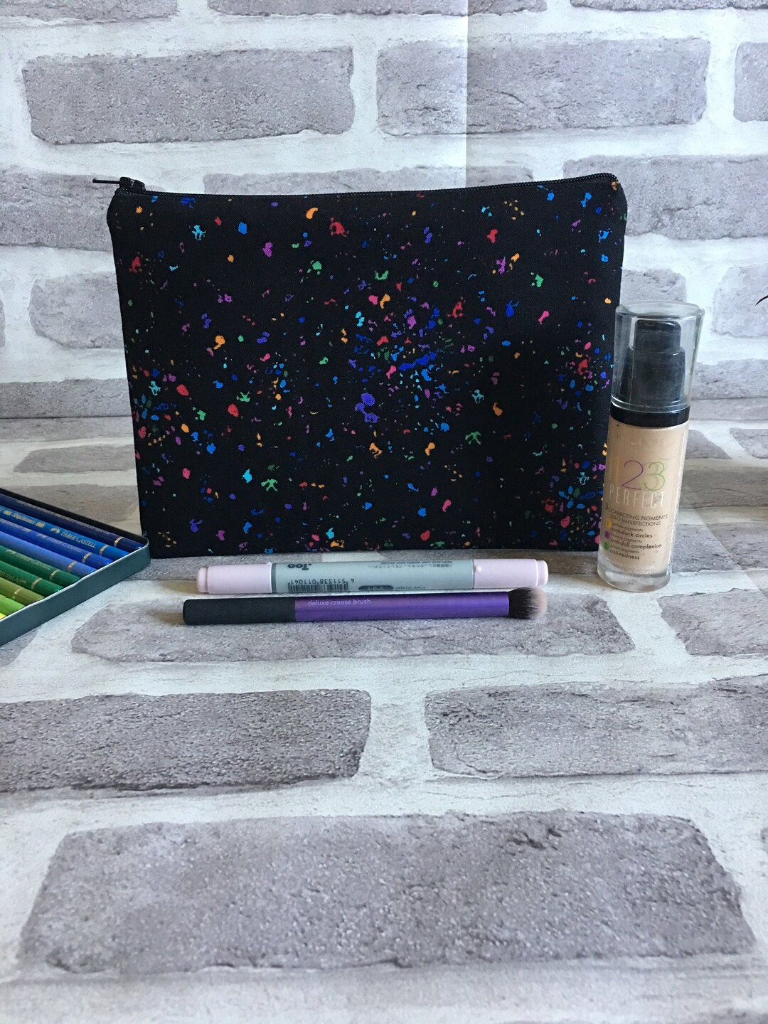 Paint Splatter Pencil Case, Artist Pencil Case, Paint Splatter, Paint ...