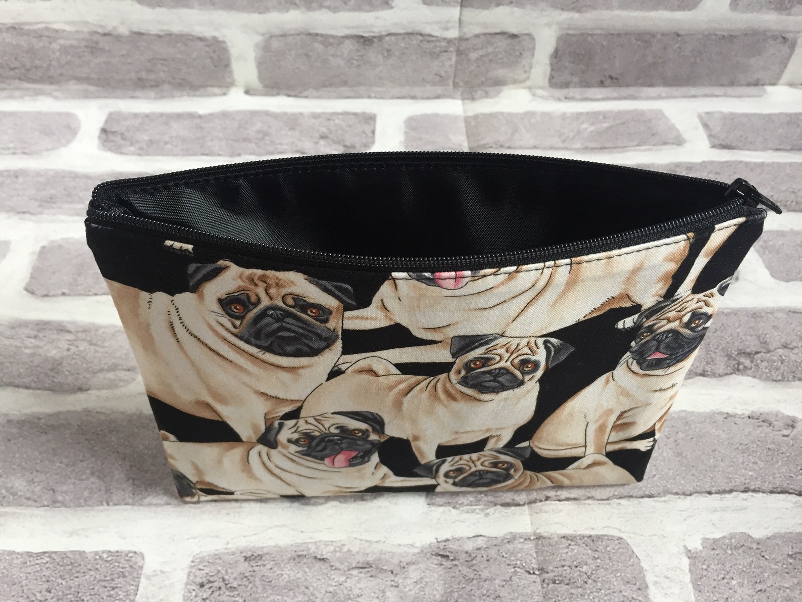 Pug Makeup Bag Pug Pencil Case Pug Cute Dog Pencil Case | Etsy