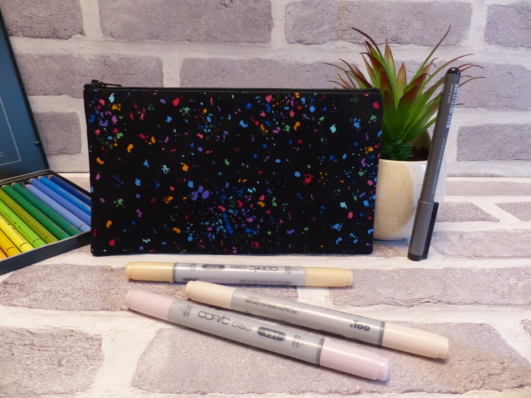 Paint Splatter Pencil Case, Artist Pencil Case, Paint Splatter, Paint ...