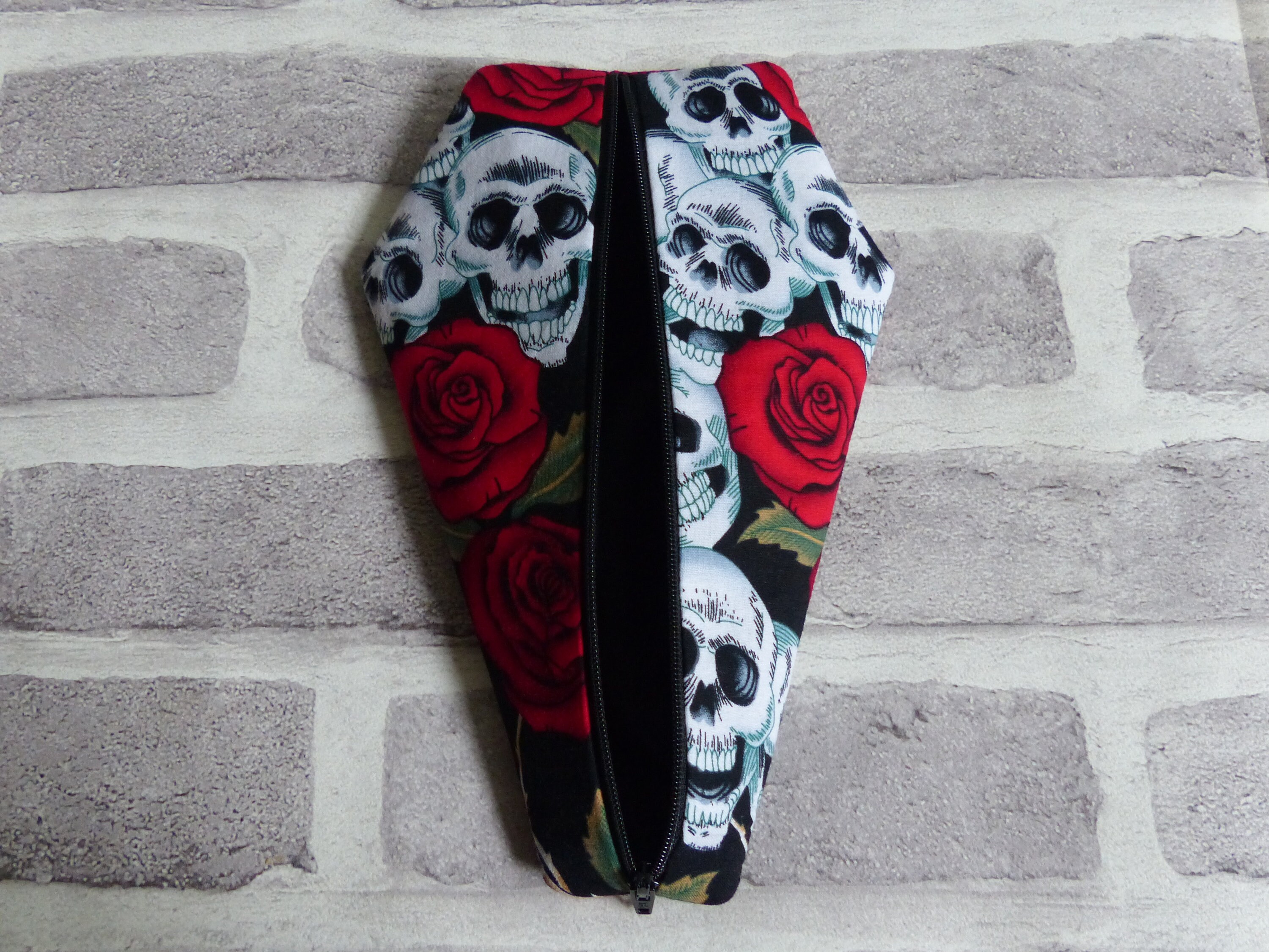 Coffin Pencil Case, Coffin Shape Pencil Case, Coffin Design, Skull ...