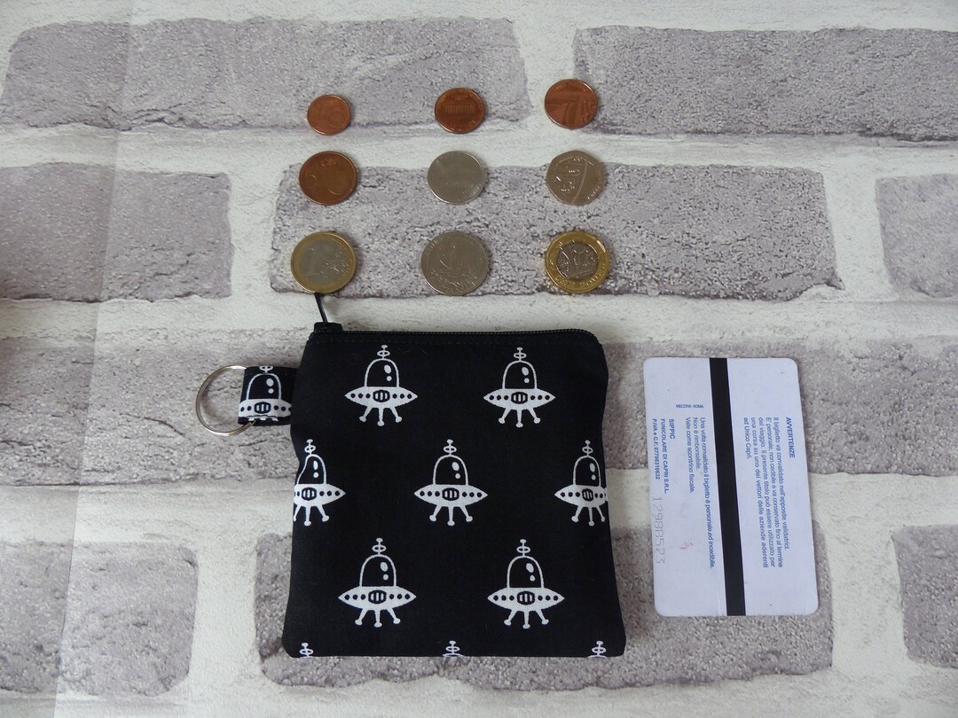 Spaceship Coin Purse, Coin Purse, Small Purse, Alien Purse - Etsy