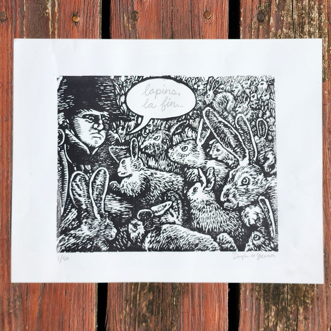 Napoleon Vs. Rabbits (lapins, La Fin...) - Etsy