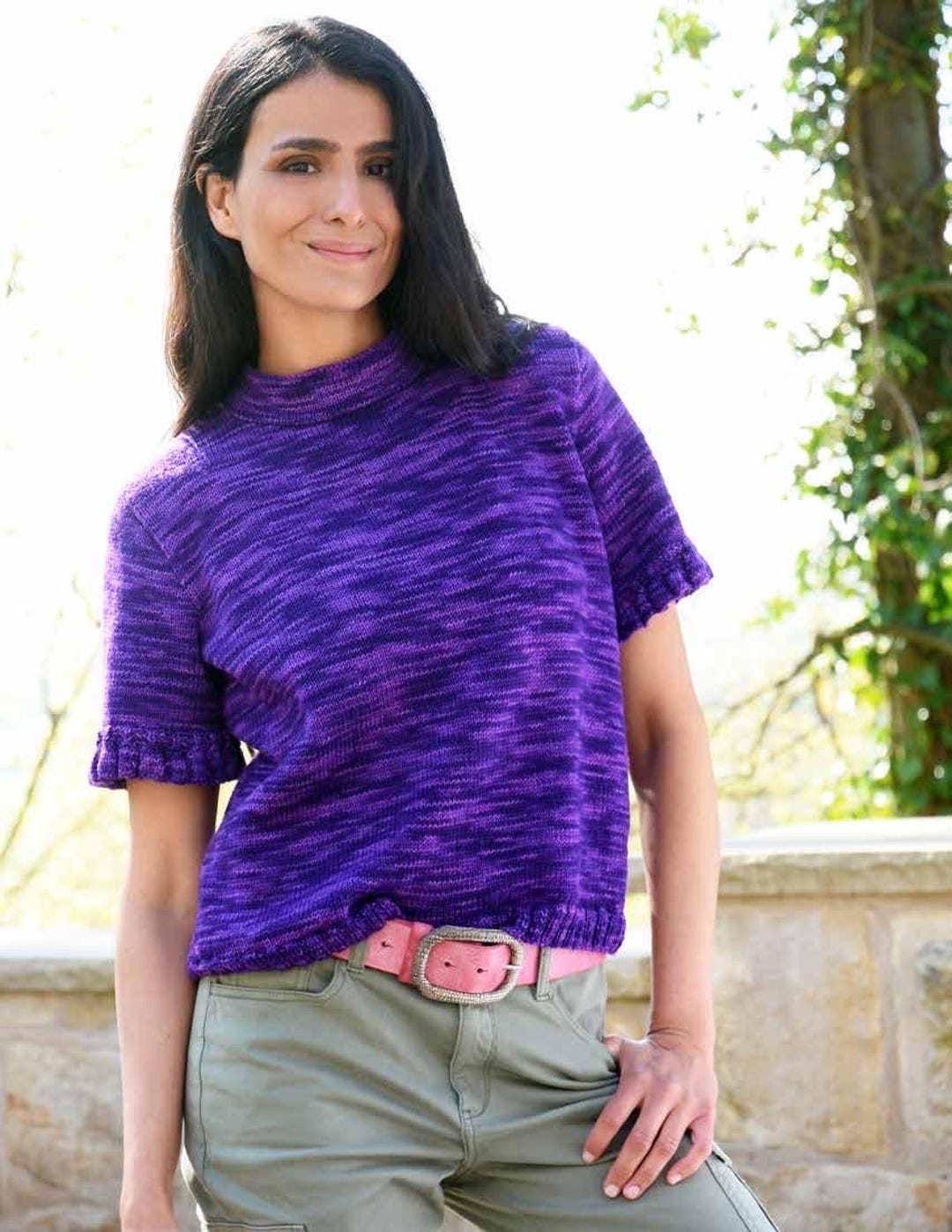 LEANDRA SWEATER Knitting Pattern - Etsy